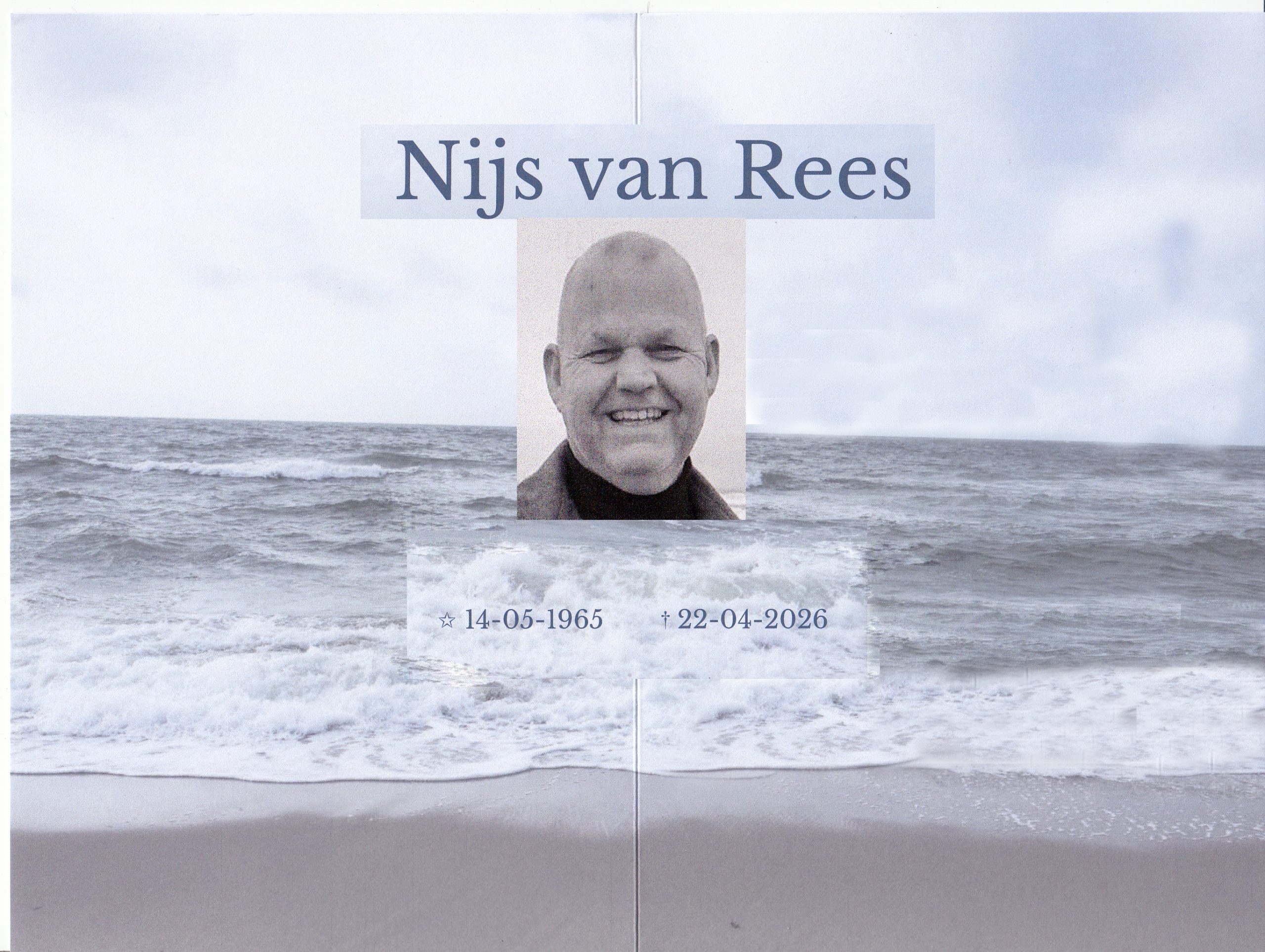 Nijs van Rees *14-05-1965 ϯ 22-04-2026 - Rennersclub Jan van Arckel